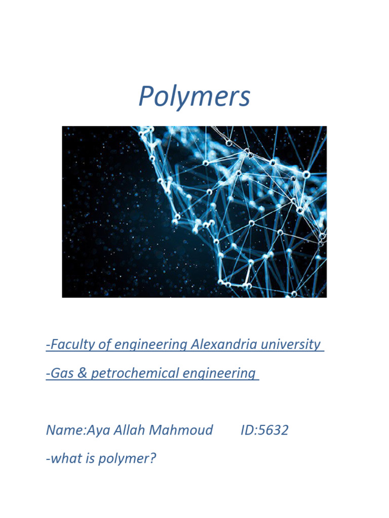 Polymers | PDF | Polymers | Thermoplastic