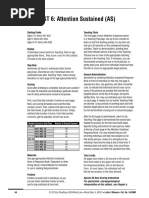 Finger Tapping Test | PDF | Attention | Motor Control