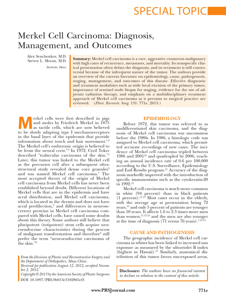Senchenkov 2013 | PDF | Metastasis | Melanoma