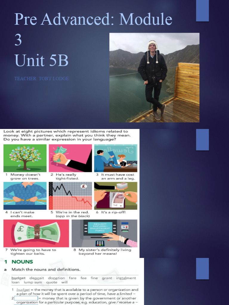 Unit 5B | PDF | Grammatical Tense | Syntax