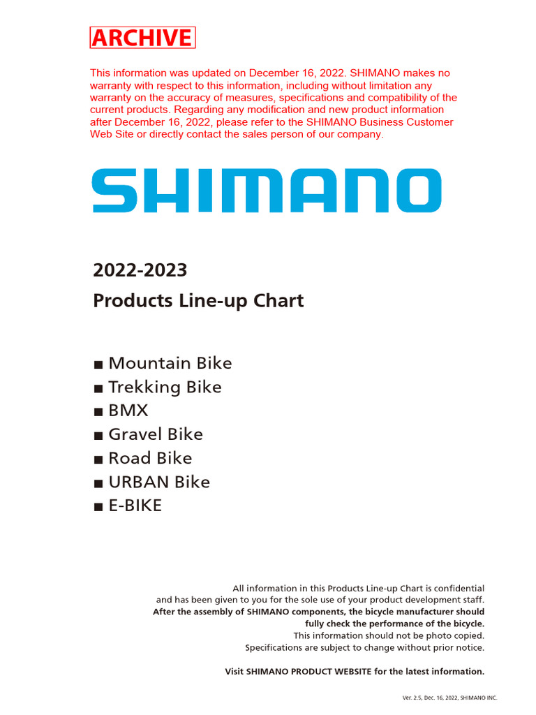 2022-2023_Line-up_chart_v025_en | PDF | Land Transport | Wheeled Vehicles