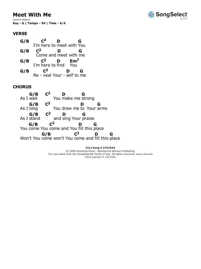 meet-with-me-G | PDF
