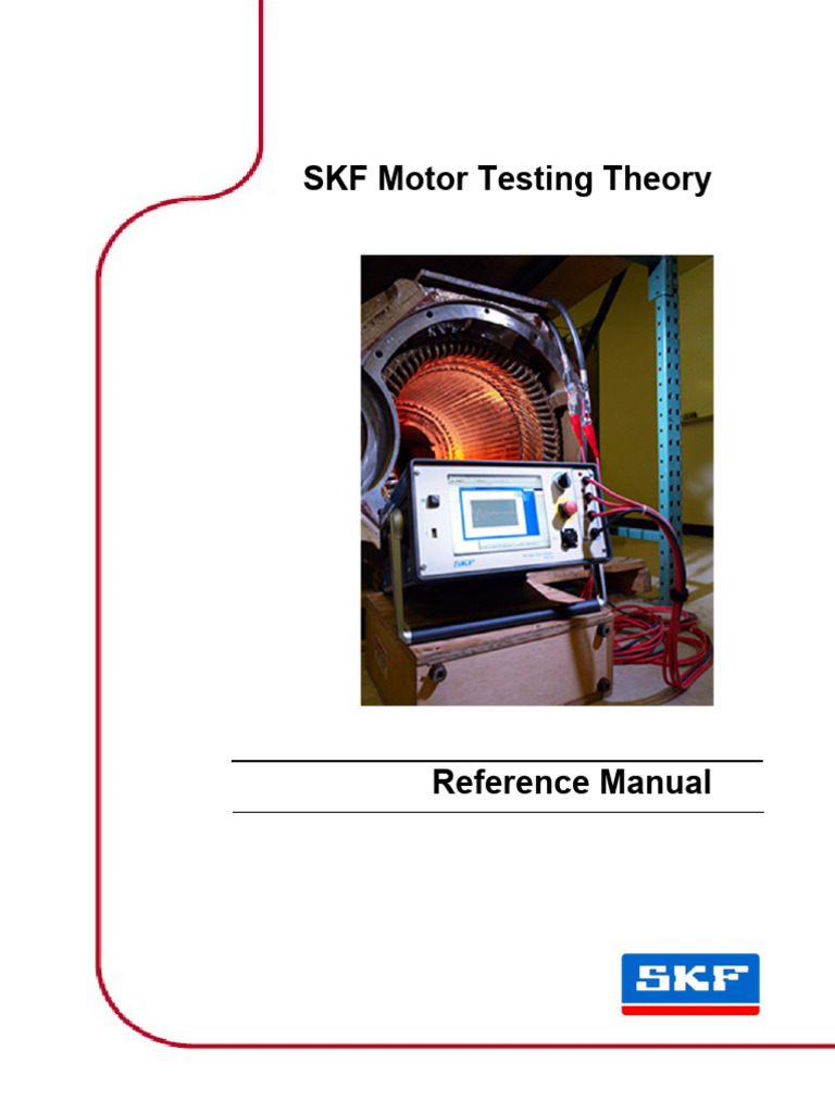 SKF Motor Testing Theory | PDF | Electric Motor | License