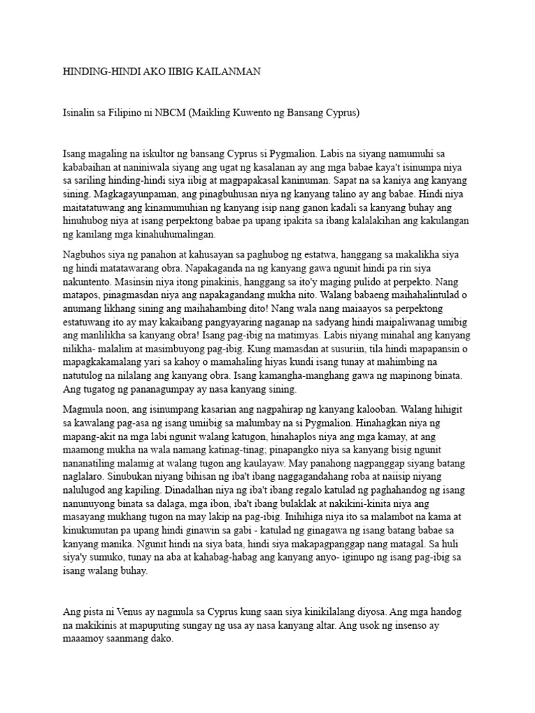 Awtput 3 Andd 4 Sa Filipino | PDF