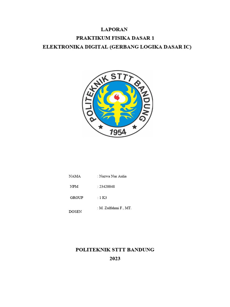 Laprak Fisika Ic | PDF