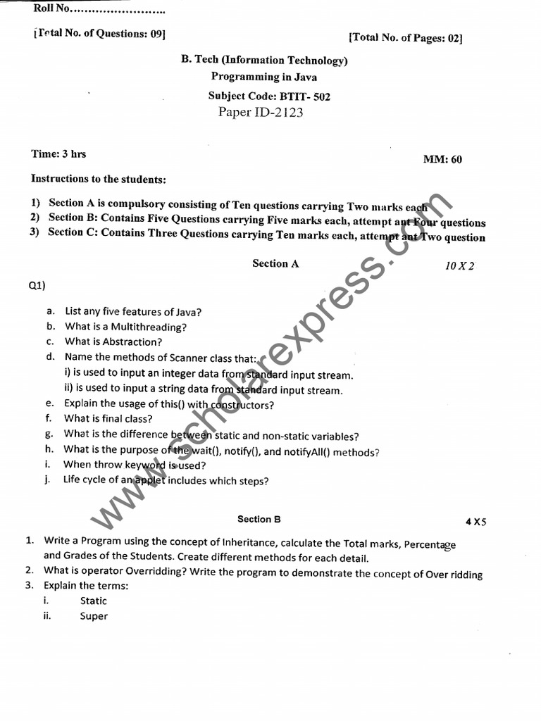 May 14 Btit 502 | PDF | Computer Engineering | Software