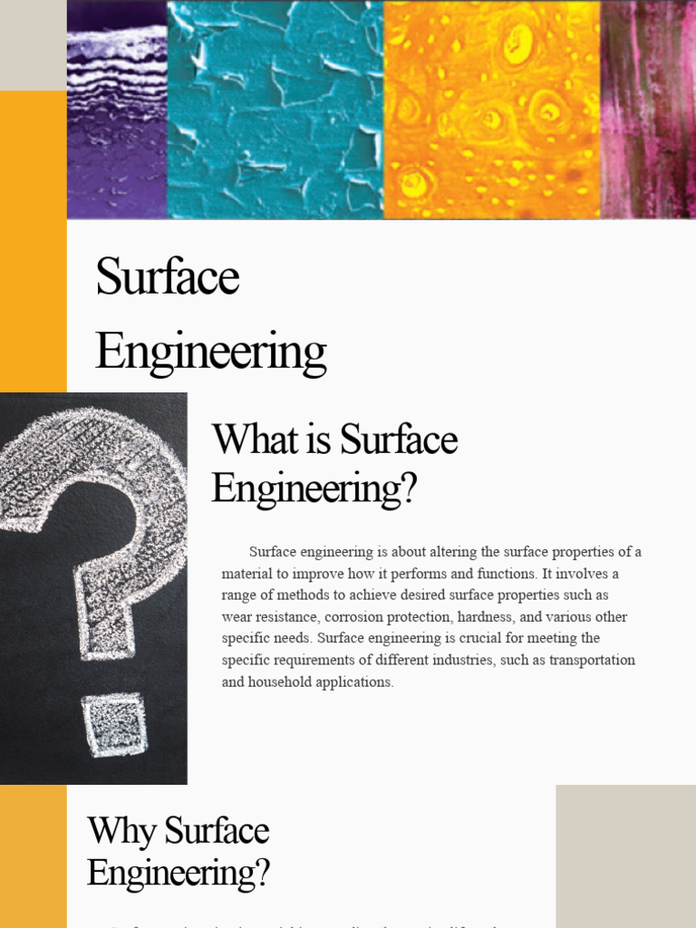 Surface Engineering | PDF | Coating | Business Process