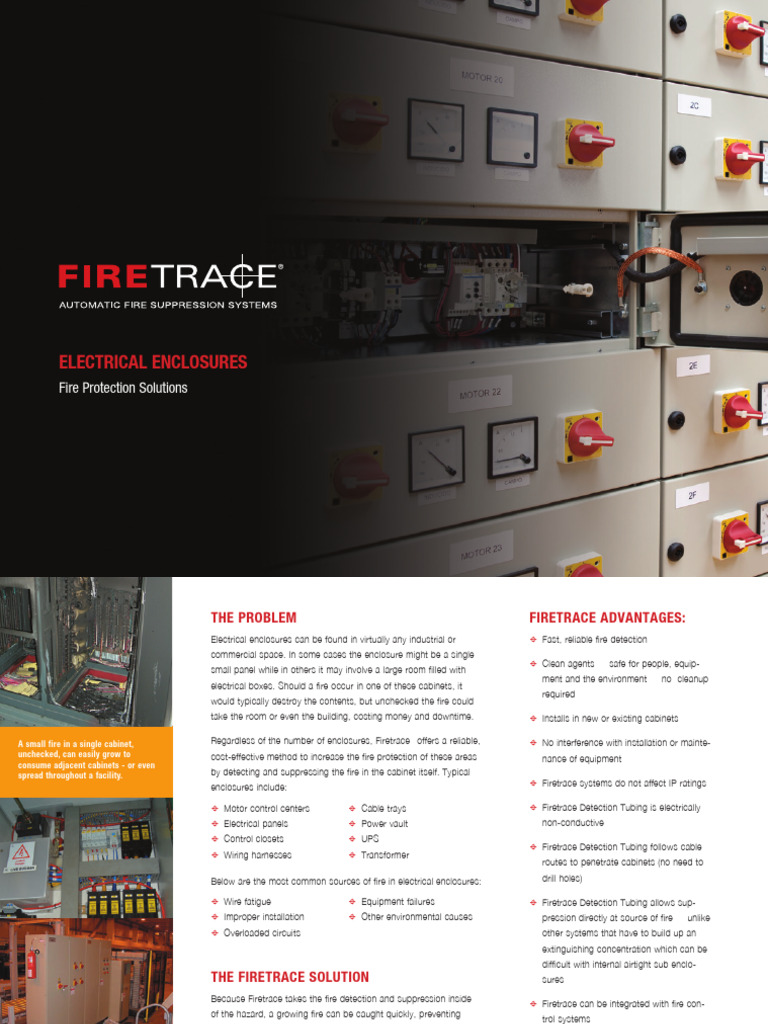 Brochure 02 Electric Cabinet New | PDF | Firefighting | Fire Sprinkler ...