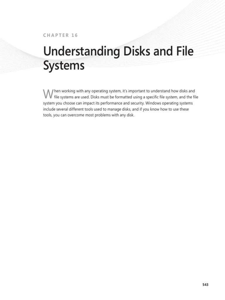 Disks File Systems V10 18 Pdf Computer File File System