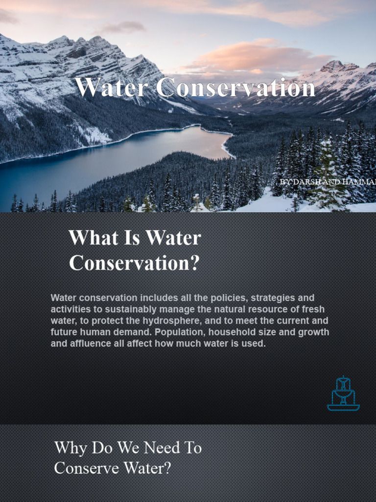 Water Conservation | PDF | Water Conservation | Water Pollution