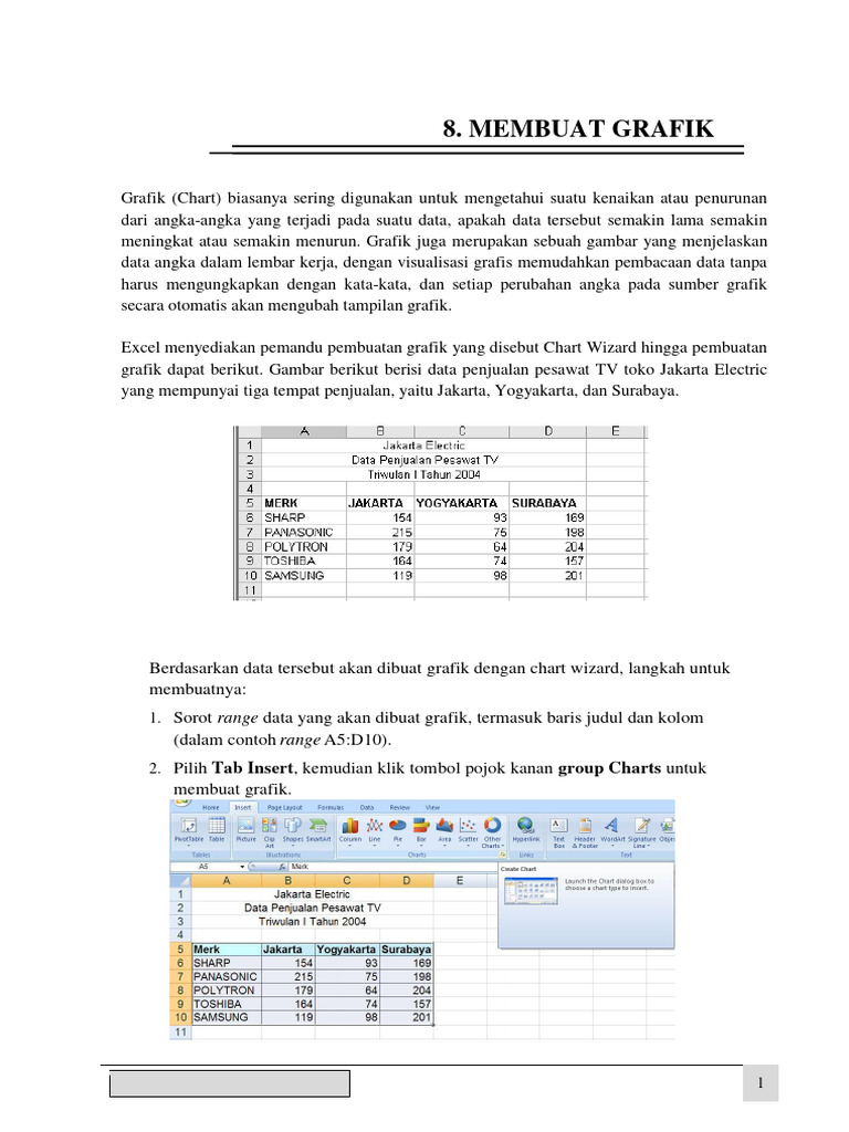 Membuat Grafik | PDF
