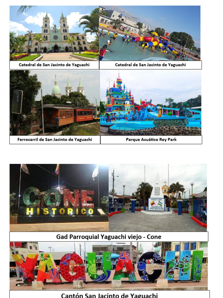 Turismo en Yaguachi: Catedral y Parques | PDF