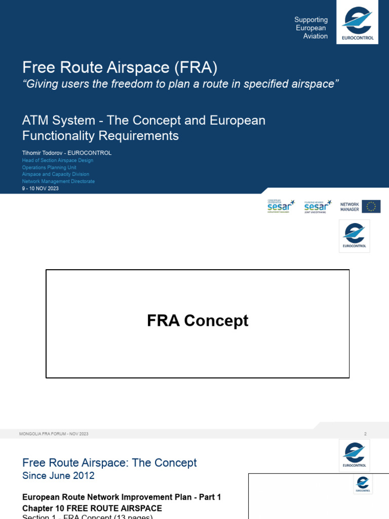 Mongolia Fra Forum Eurocontrol Atm System | Download Free PDF | Air ...