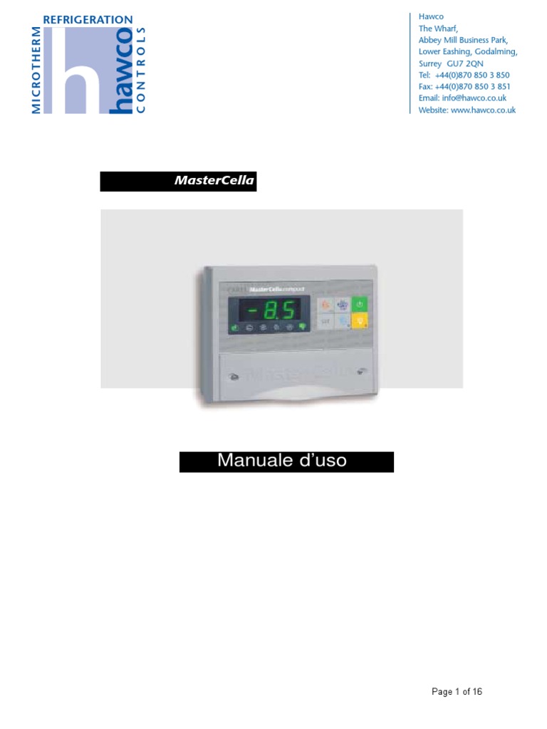 Manual Carel 1 Pdf Parameter Computer Programming Power Supply