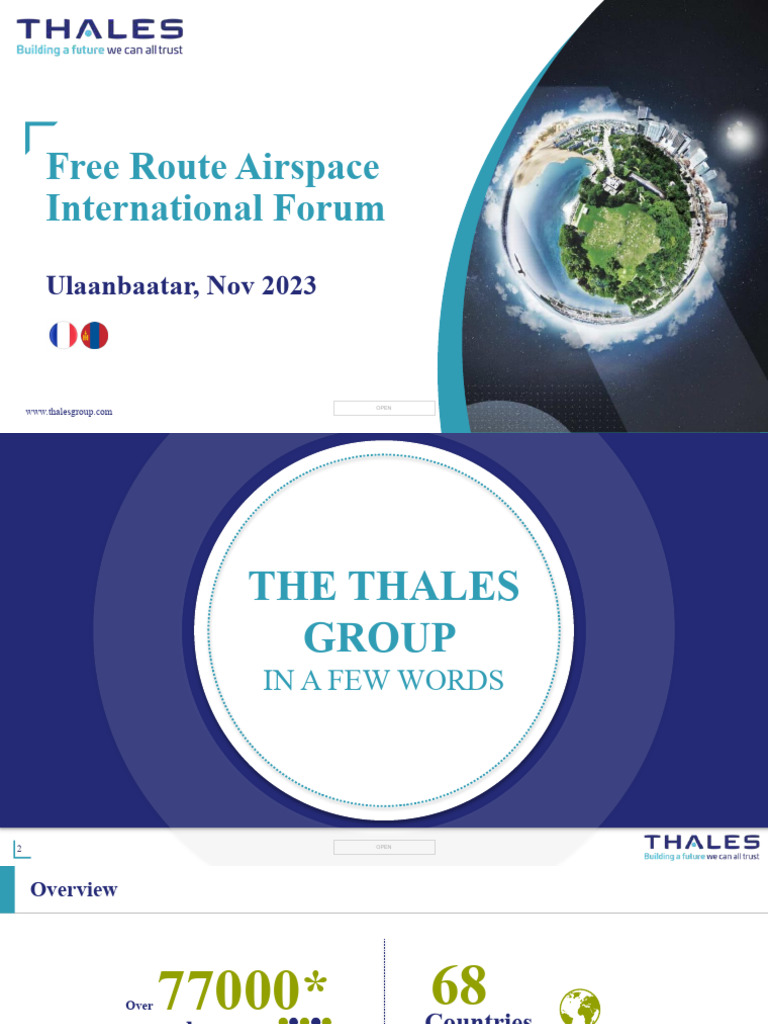 Thales Group: Global Aerospace Solutions | PDF | Aviation