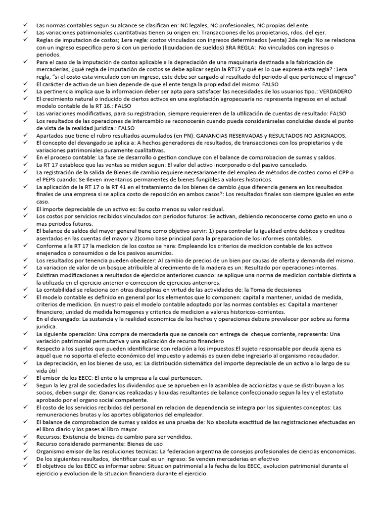 Normas Contables y Alcance en Costos | PDF | Contabilidad | Economias