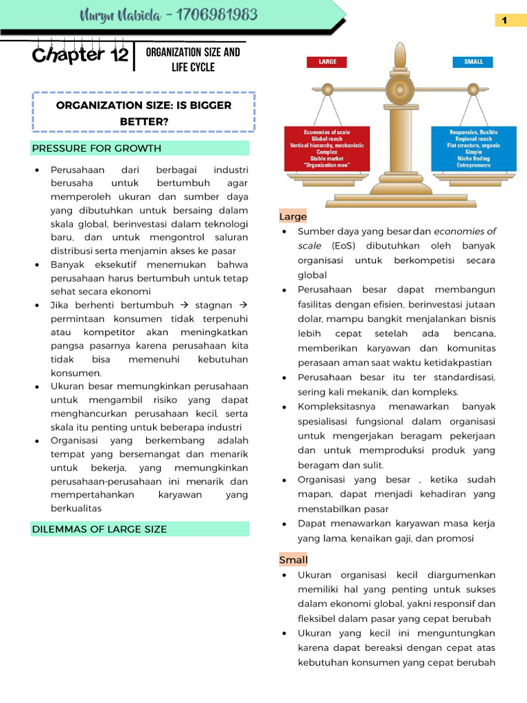 Rangkuman Spo Chapter 12 | PDF