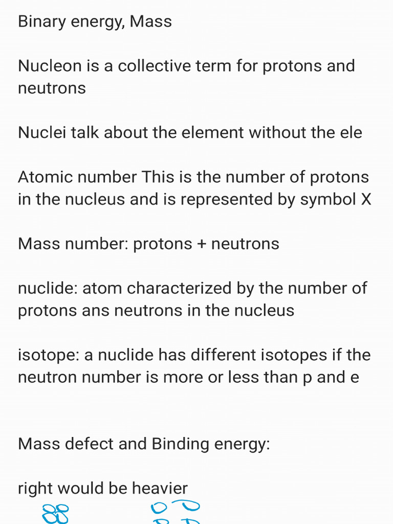 Nuclear Physics Note #1 | PDF