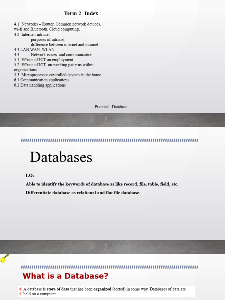 Chapter 18-Databases | PDF
