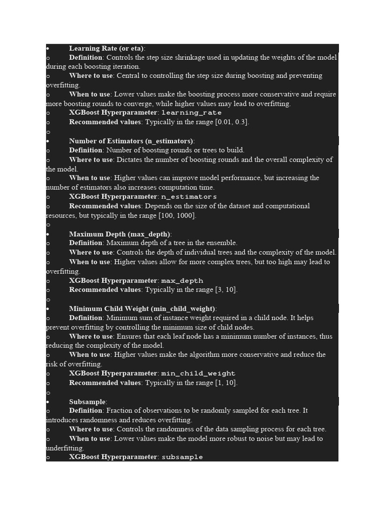 Learning Rate (Or Eta) | PDF | Statistical Classification | Parameter ...