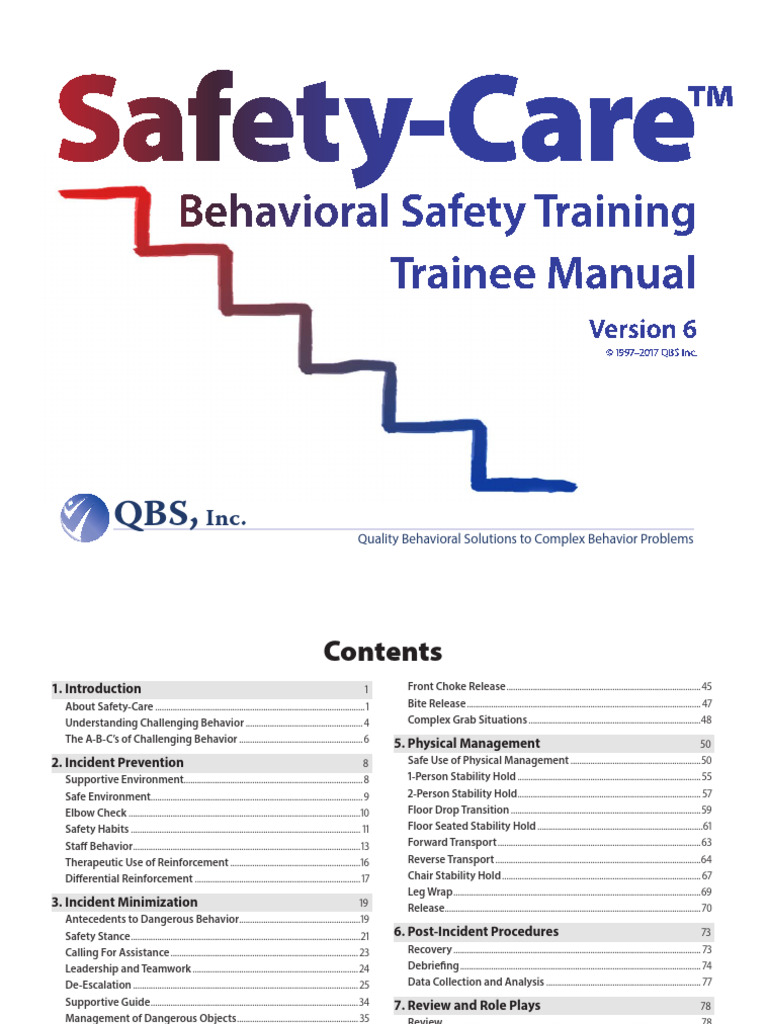 Trainee Manual | Download Free PDF | Reinforcement | Behavior