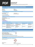 Cif Cream | PDF | Toxicity | Personal Protective Equipment