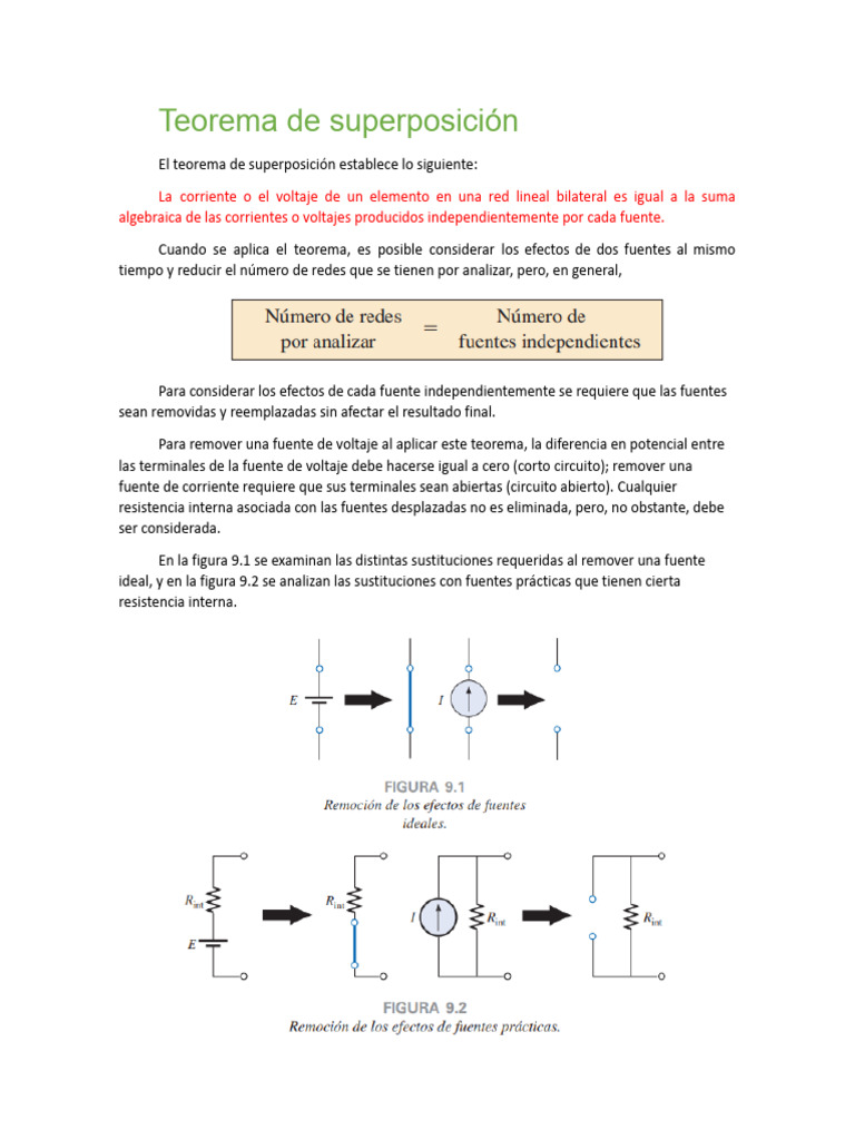 2 Leyes Fundamentales y Circuitos El-Ctricos Parte 2 | PDF | Red eléctrica | Corriente eléctrica