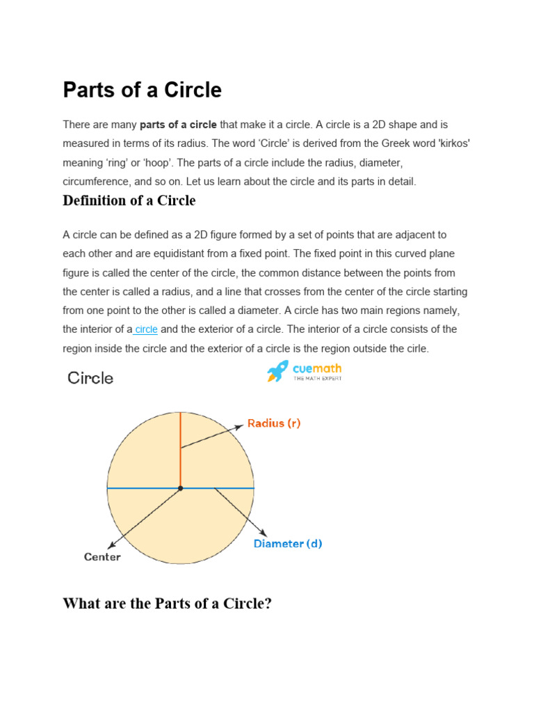 Circol | PDF | Circle | Area