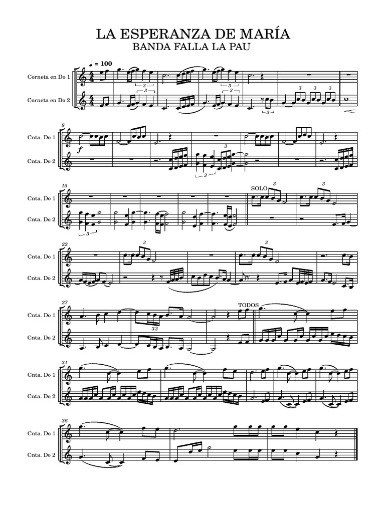 La Esperanza de María | PDF