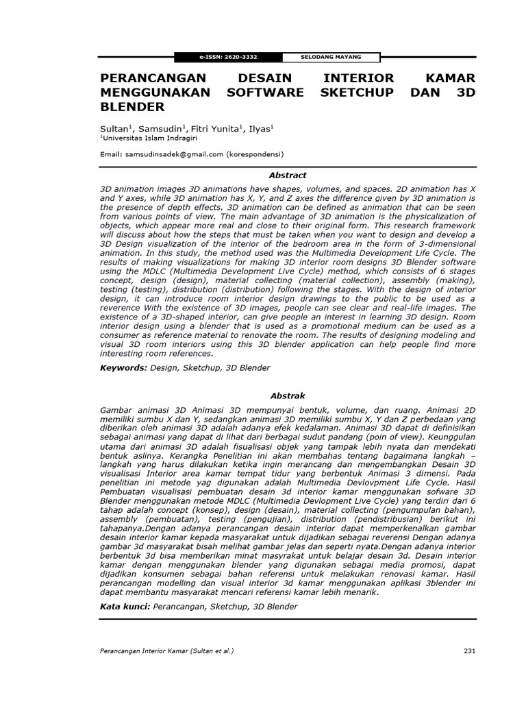 271-Article Text-589-1-10-20221218 | PDF | 3 D Computer Graphics | Computing