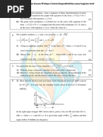 Calculus I - Related Rates (Practice Problems) | PDF | Area