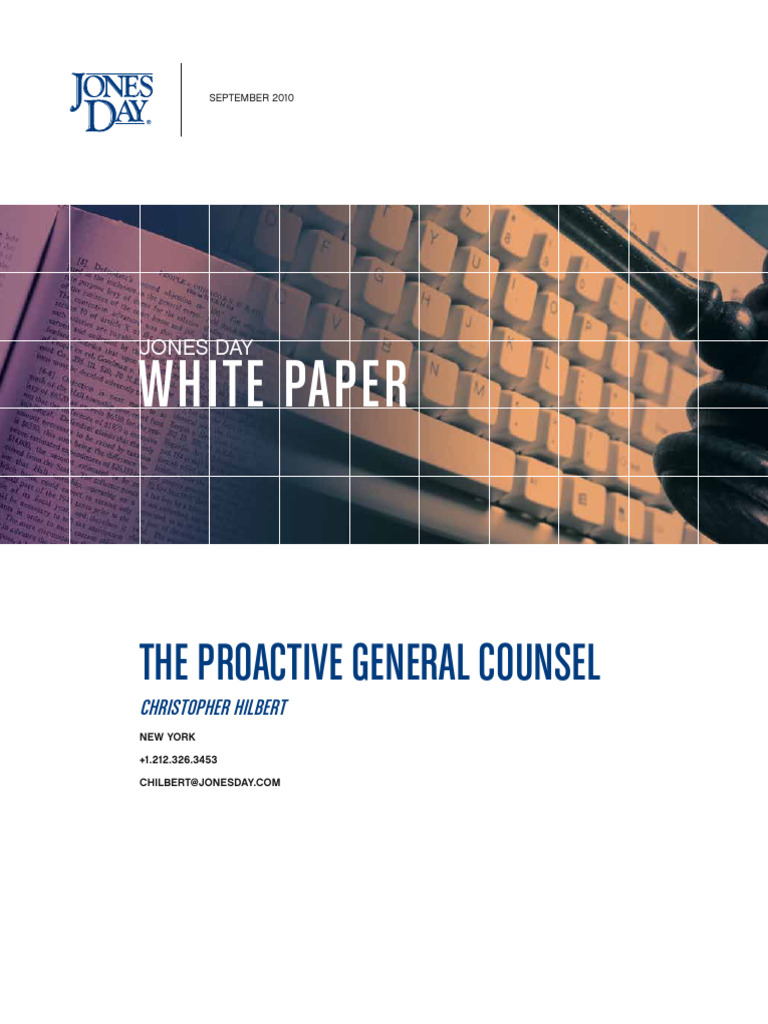 Proactive | PDF | Risk | Lawyer