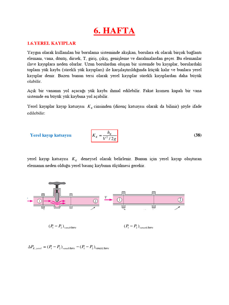 Hafta: 1.6.yerel Kayiplar | PDF