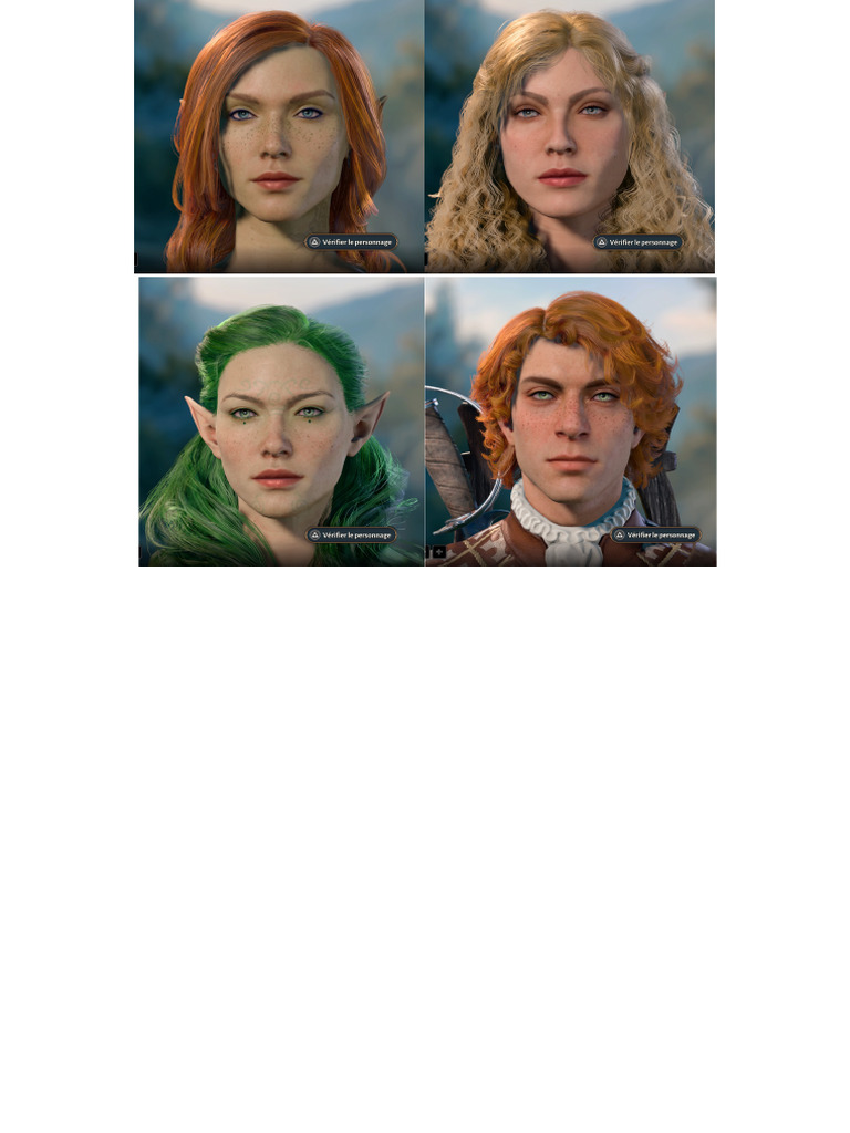 Portraits PNJ 2 | PDF