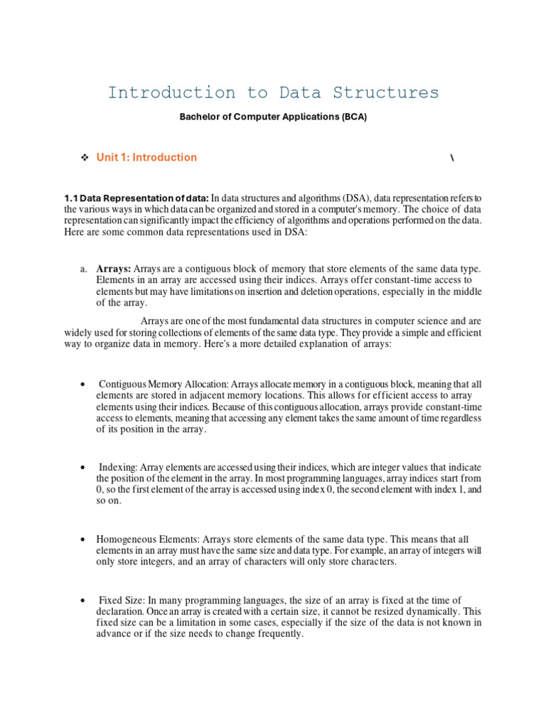 Unit 1 Dsa Download Free Pdf Queue Abstract Data Type Data Type 7900