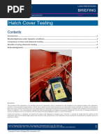 Cargo Hold Inspection | PDF | Cargo | Ships