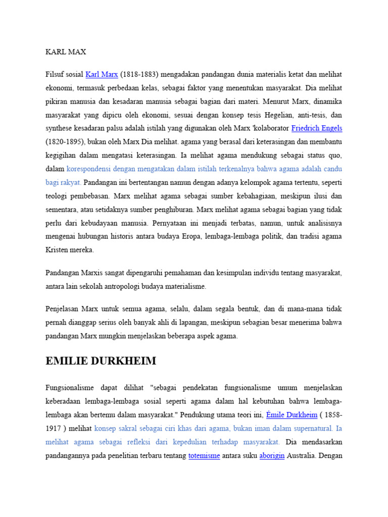 KARL MAX | PDF