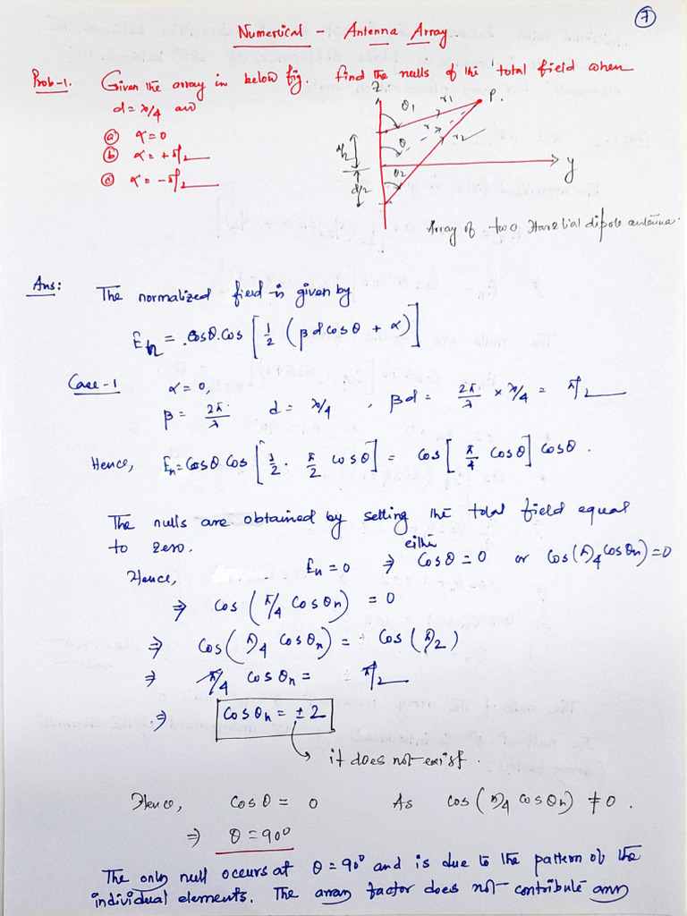 Antenna Array - Tutorial | PDF
