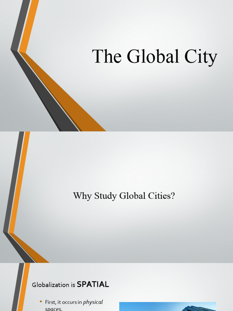 The Global City | PDF | Globalization | China