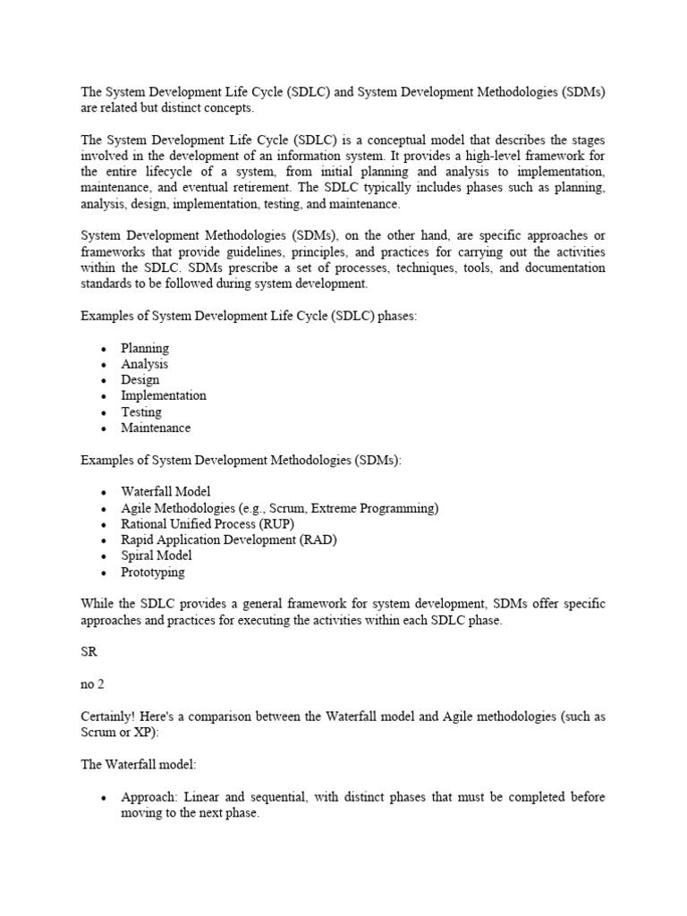 SDM | PDF | Software Development Process | Software Testing