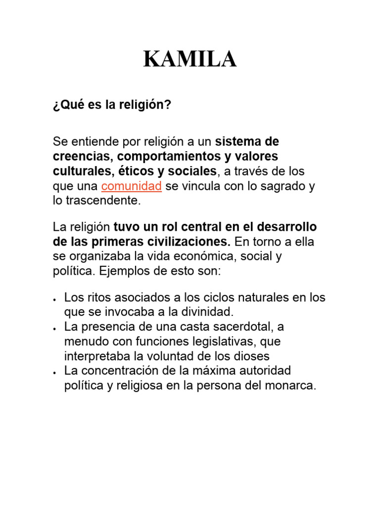 Características y tipos de religiones | PDF | Dios | Politeísmo