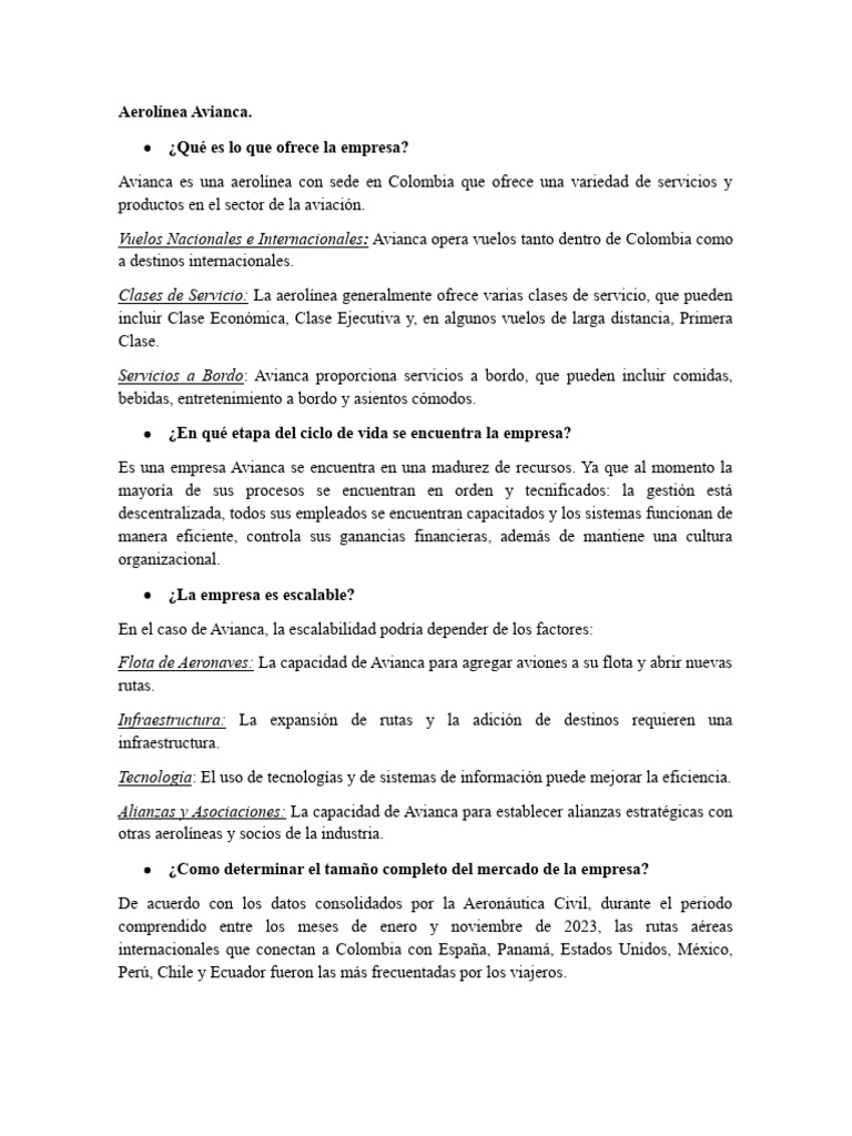 Taller 1 Gestion de La Informacion | PDF | aerolíneas | Economias Taller 1 Gestion de La Informacion | PDF | aerolíneas | Economias