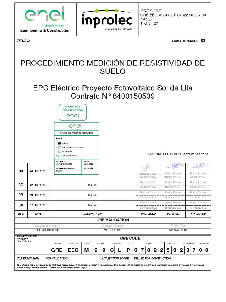 GRE - EEC.M.99.CL.P.07822.50.207 - Timbrado | PDF | Corriente eléctrica ...