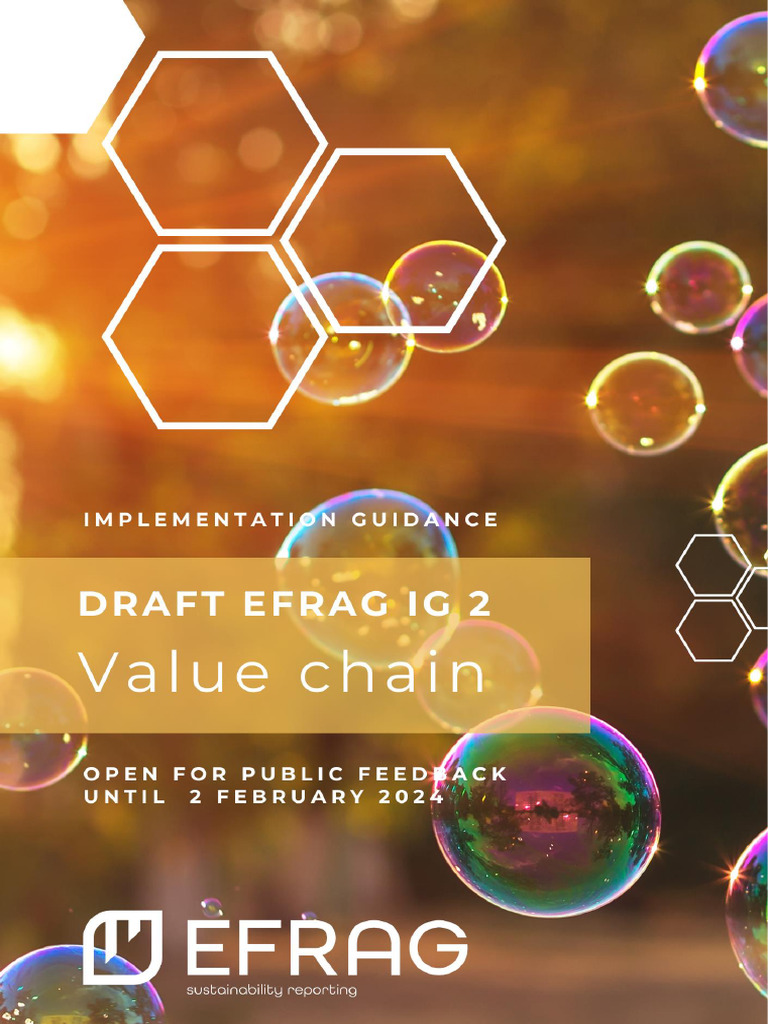 Draft EFRAG IG 2 - Value Chain Implementation Guidance Here | PDF | Supply Chain | Financial ...