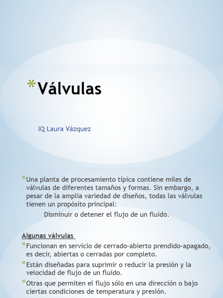 clase11.valvulas | PDF