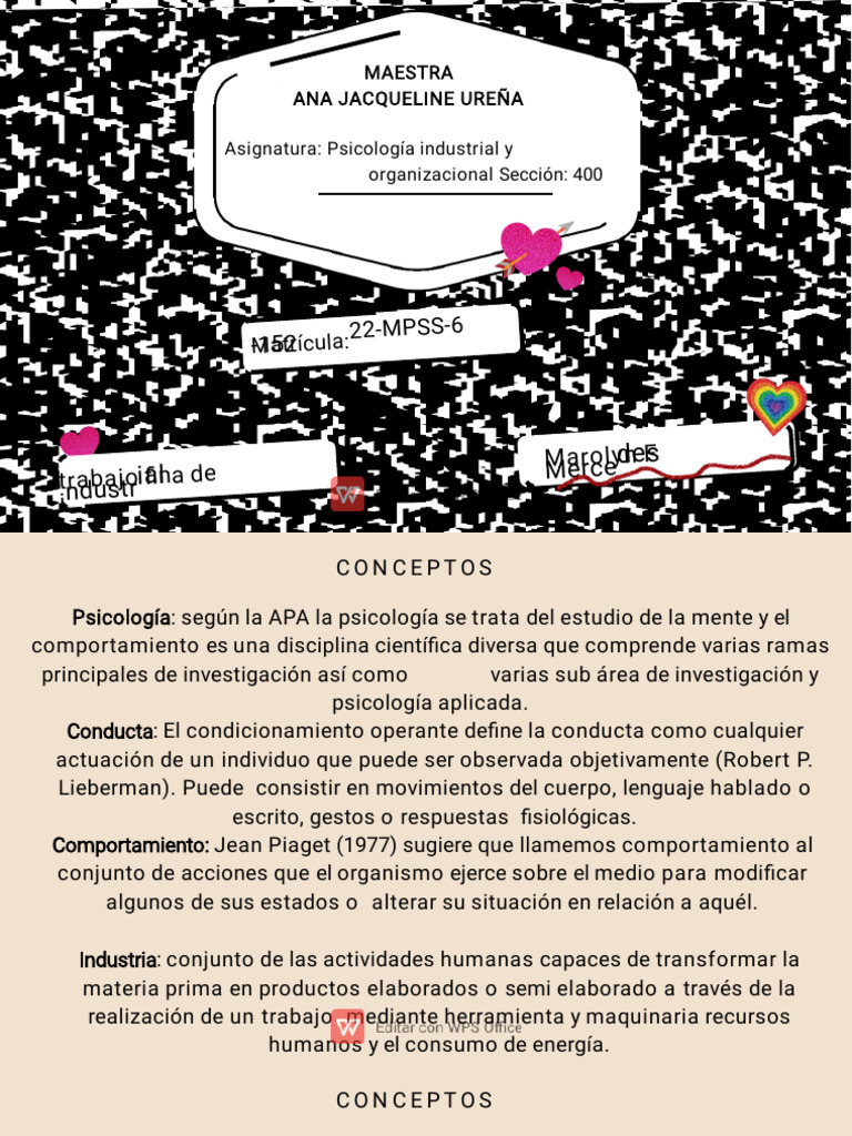 Psicologia Industrial Descargar Gratis Pdf Psicología Industrial Y