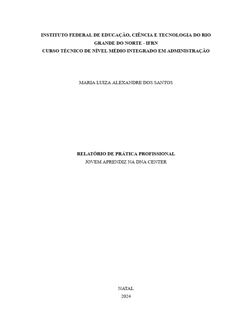 Relatório Final de Estágio Na Empresa DNA Center | PDF | Gestão de ... Relatório Final de Estágio Na Empresa DNA Center | PDF | Gestão de ...
