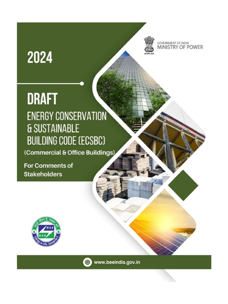 Draft ECSBC - Commercial Office Buildings | PDF | Window | Lighting