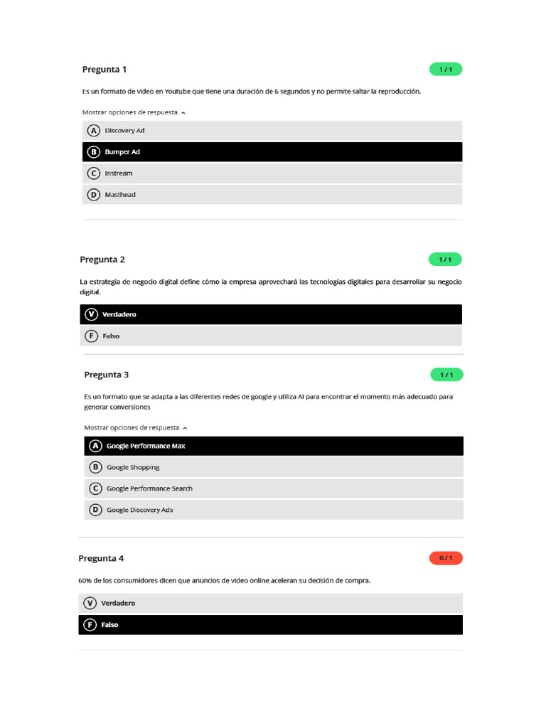 Parcial Resol Marketing Digital 2 | PDF