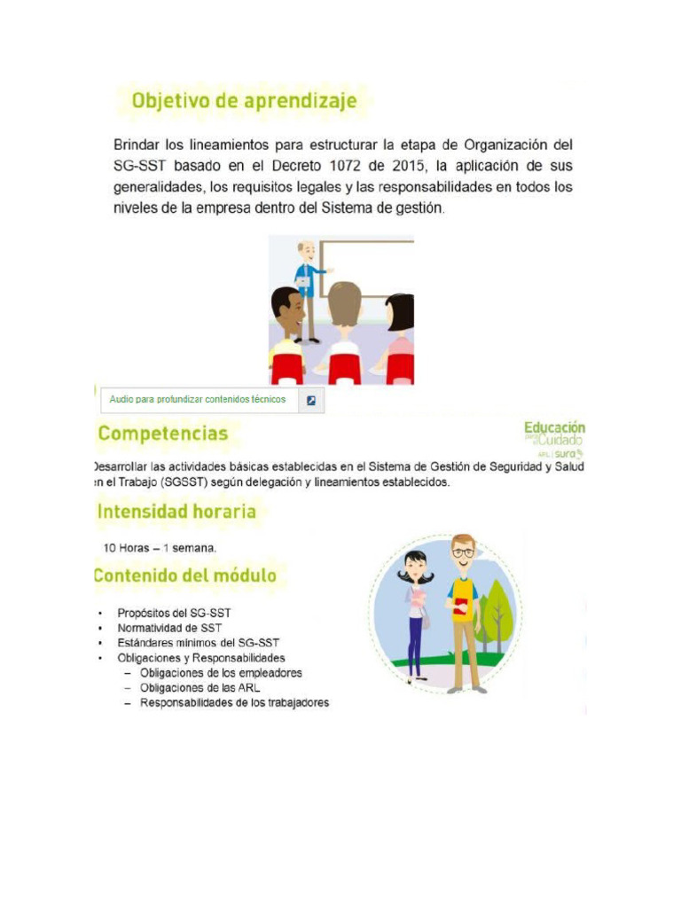 sst capacitacion modules | PDF